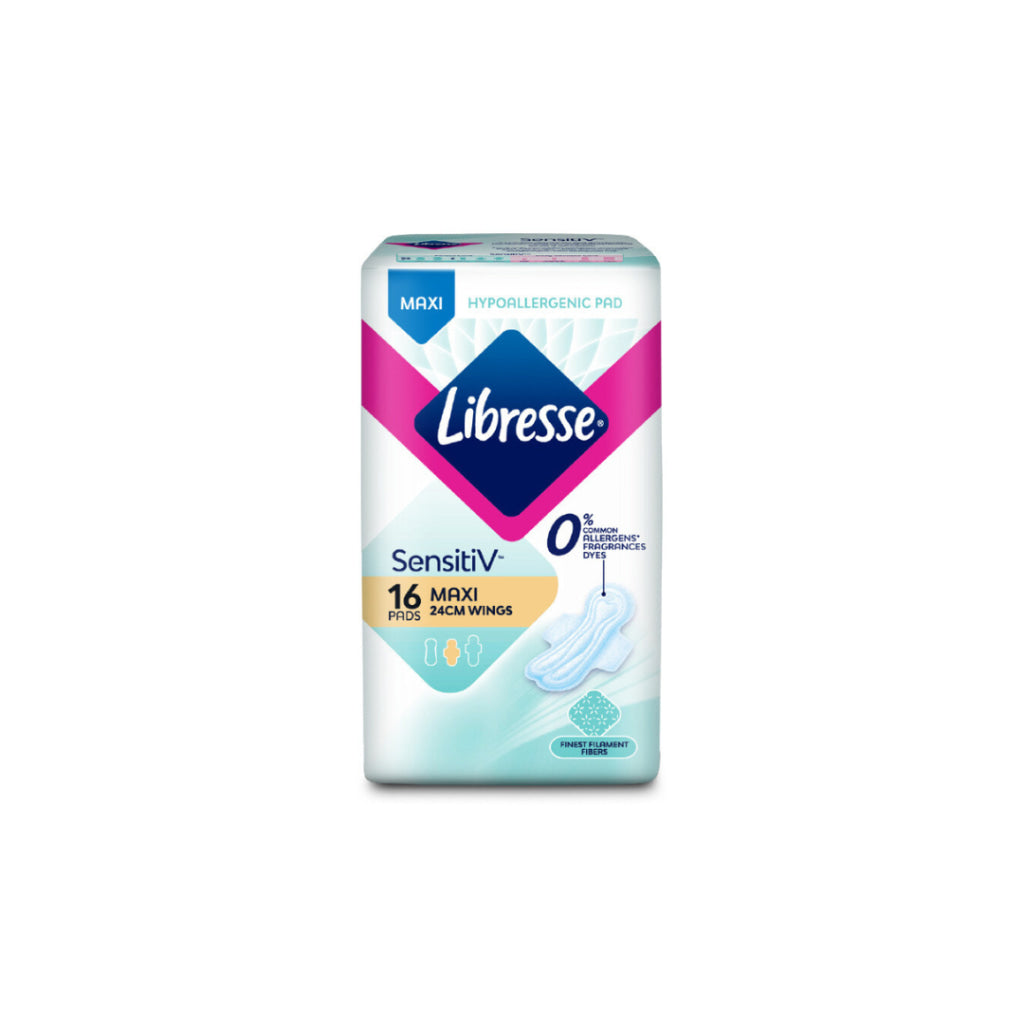 Libresse SensitiV Maxi Wing 24cm 16s – Loco Store