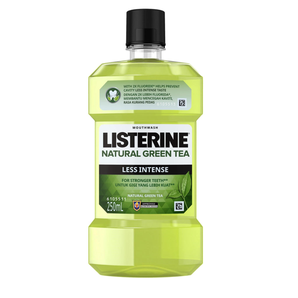 Listerine Mouth Wash Green Tea Less Intense 250ml – Loco Store