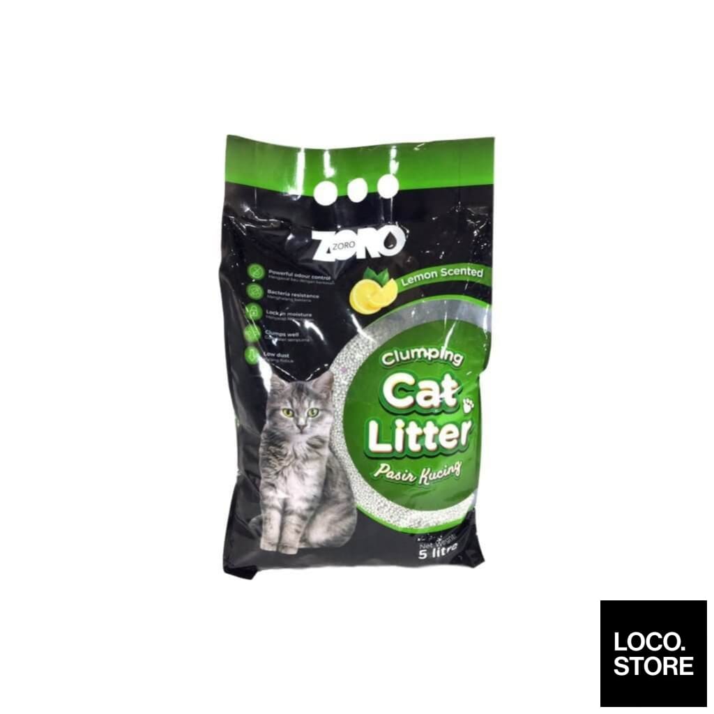 Zoro Cat Litter Lemon 5L – Loco Store