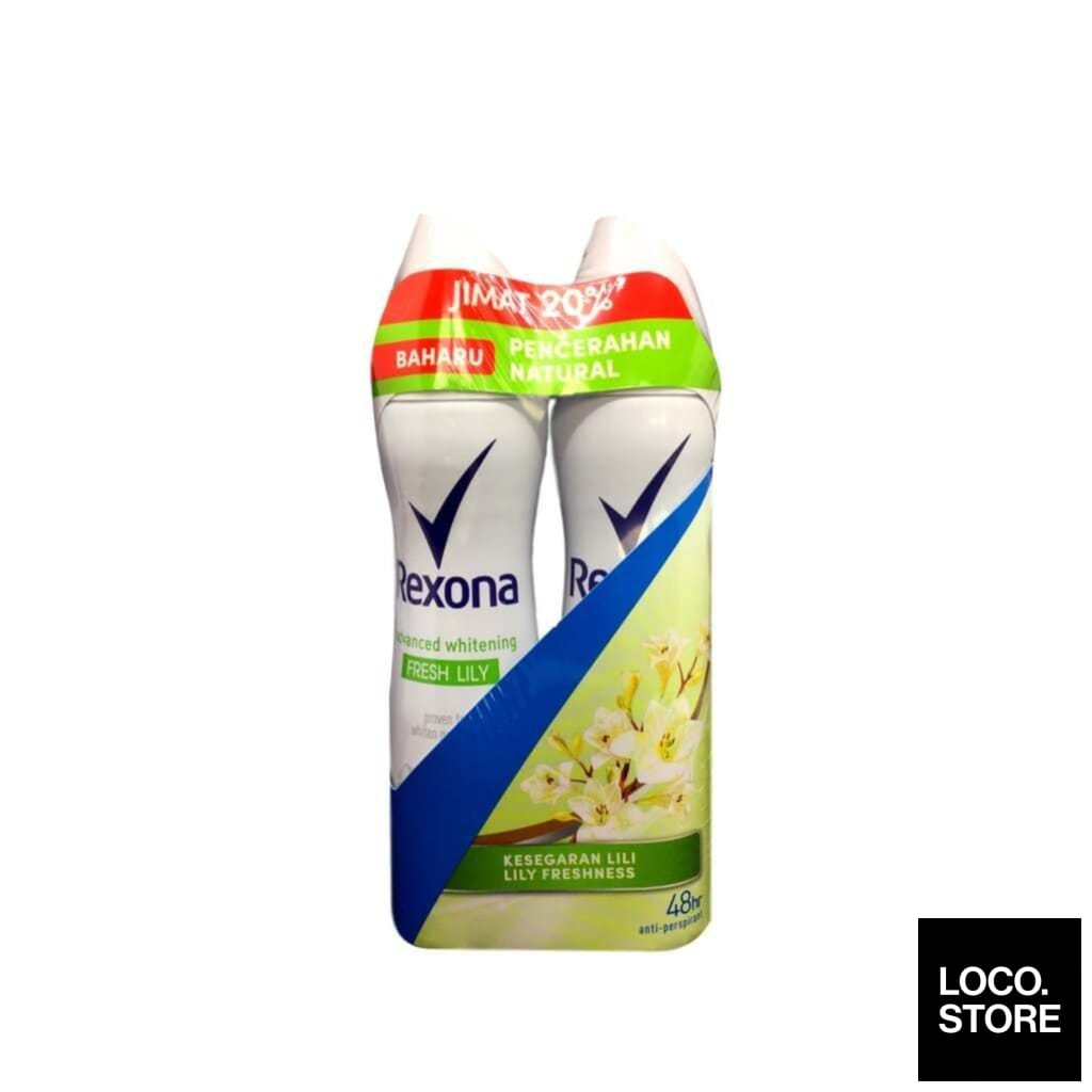 Rexona Spray Women - Fresh Lily (Twin) 150ml X 2 – Loco Store