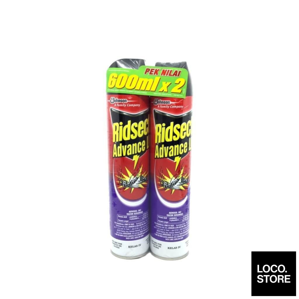 Ridsect Aerosol Advance Lavender 600ml X 2 – Loco Store